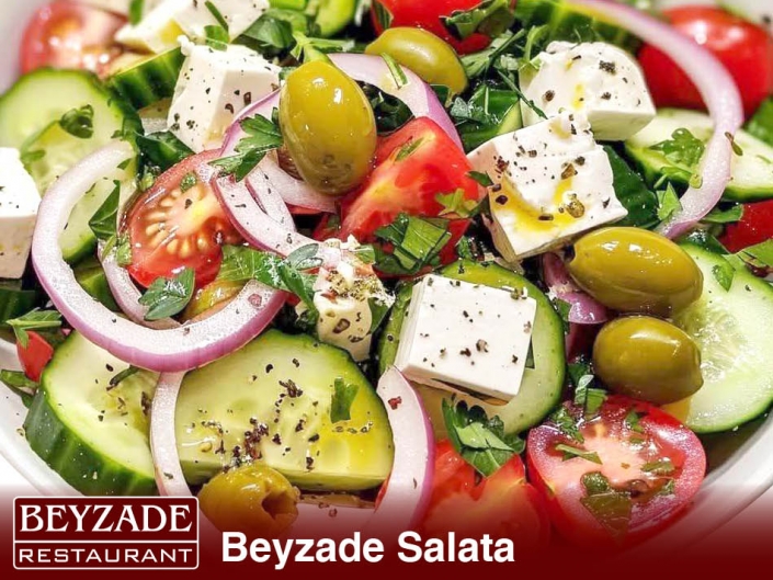 Beyzade Salata Çeşitleri Sezar, Ton, Peynirli Salata - Perpa Haber