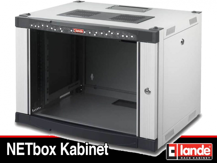 NETbox Duvar Tipi Kabinet 19" 7U, 9U, 12U, 16U, 20U - Perpa Haber