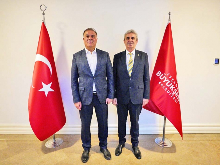 Nuri Aslan Ziyareti İBB Başkan Vekili - Perpa Haber